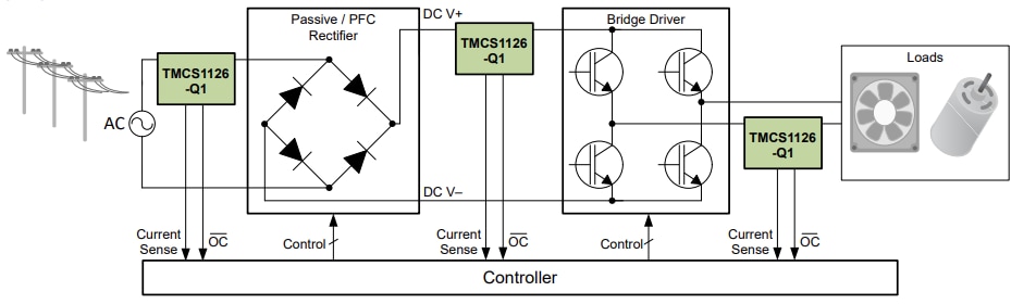 TMCS1126/TMCS1126-Q1 Hall-Effect Current Sensors - TI | Mouser