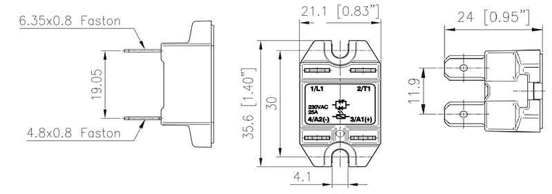 FSC Single-Phase Solid-State Relays - Teledyne | Mouser