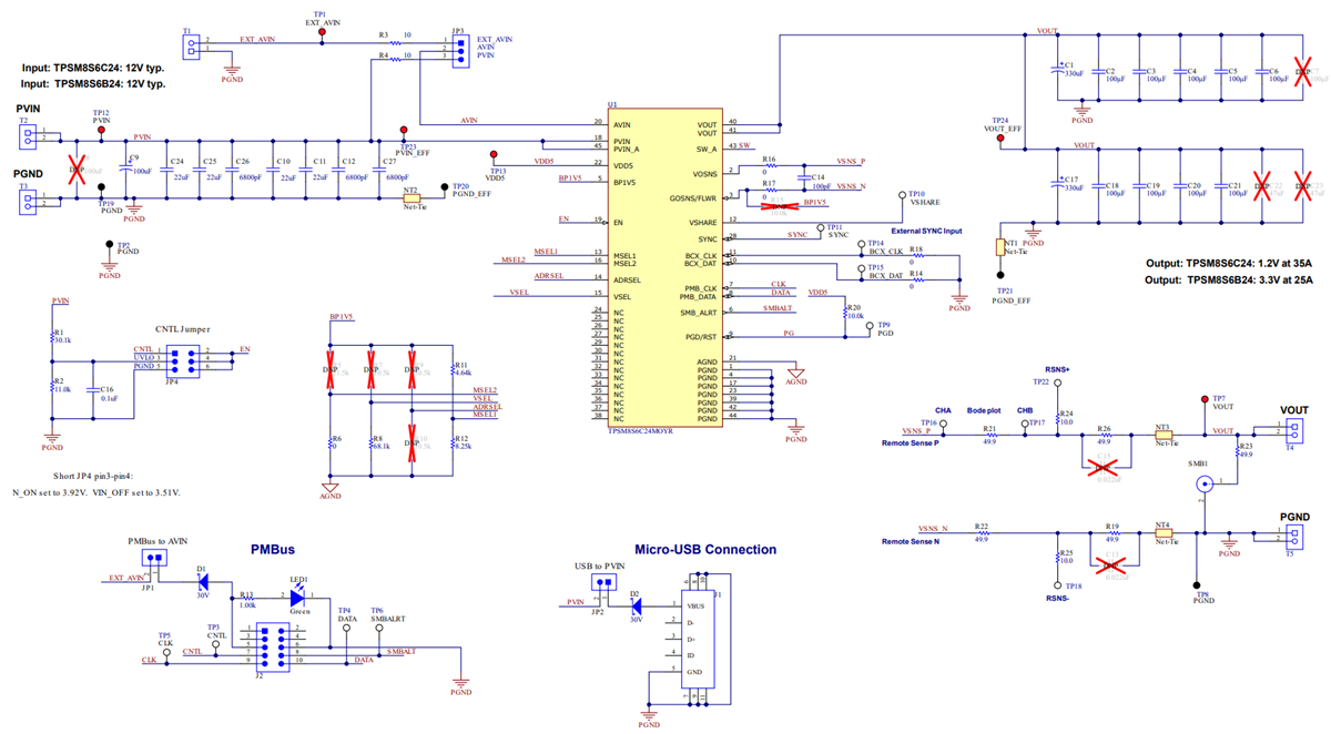 TPSM8S6C24SEVM Evaluation Module - TI | Mouser