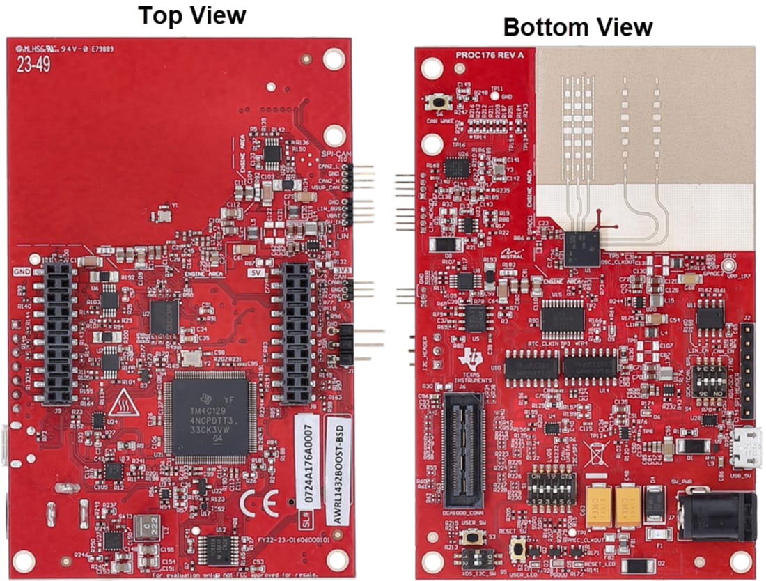 xWRL1432BOOST-BSD Evaluation Boards - TI | Mouser