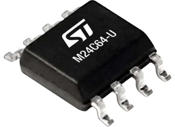 M24C64-U 64-Kbit Serial I2C Bus EEPROM - STMicro | Mouser