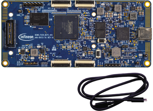 EZ-USB™ FX20 USB MIPI Camera Demo Kit - Infineon Technologies | Mouser