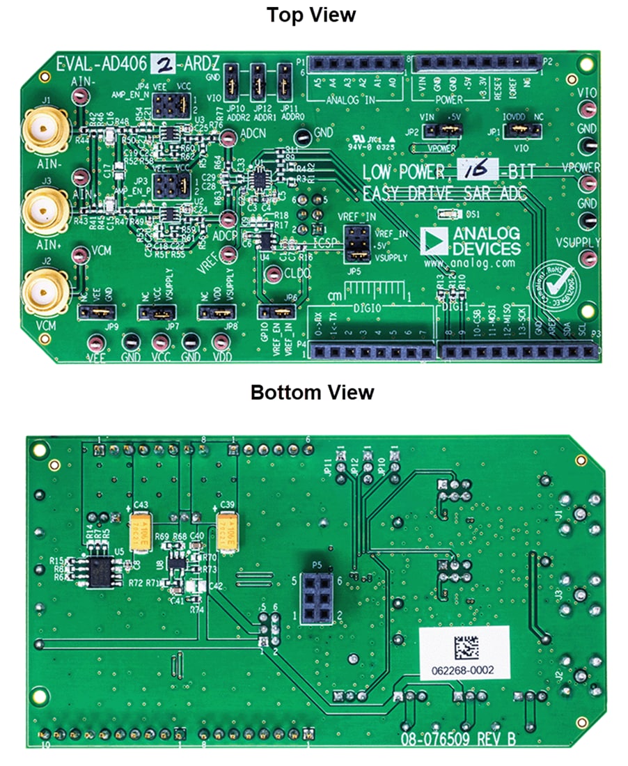 EVAL-AD4060-ARDZ & EVAL-AD4062-ARDZ Eval Boards - ADI | Mouser