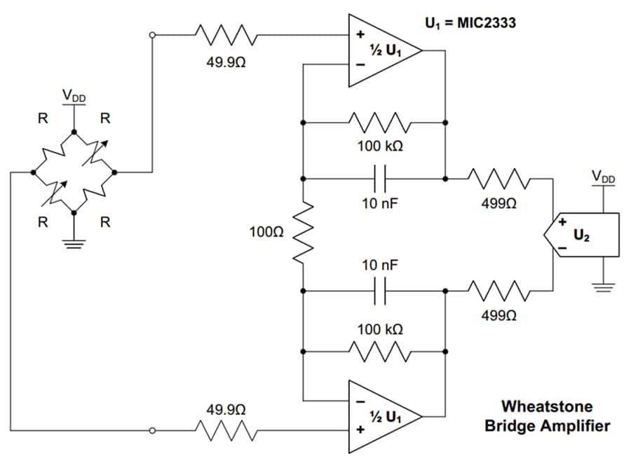 MIC333/MIC2333 Zero-Drift Op Amps - Microchip Technology | Mouser