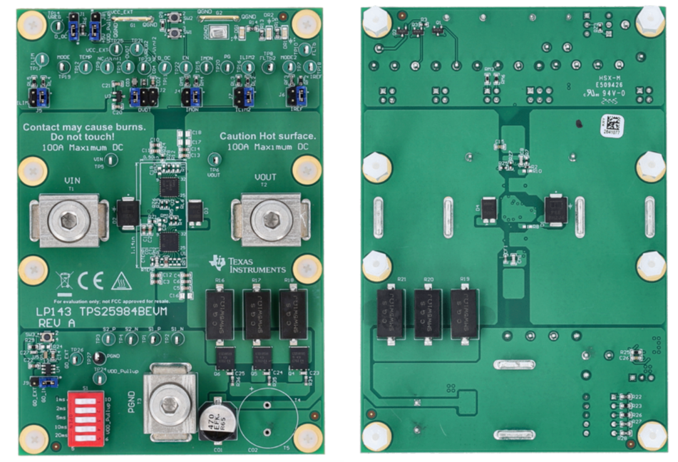 TPS25984BEVM Evaluation Module - TI | Mouser
