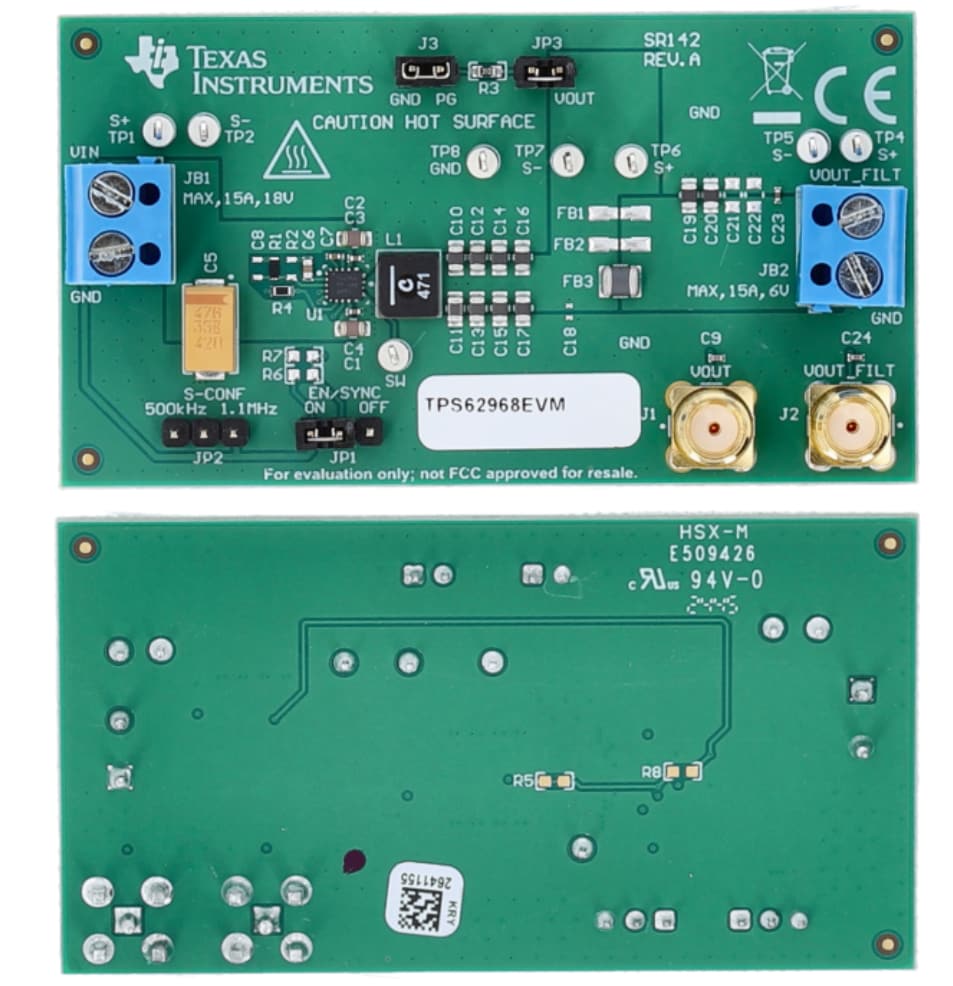 TPS62968EVM Evaluation Module - TI | Mouser