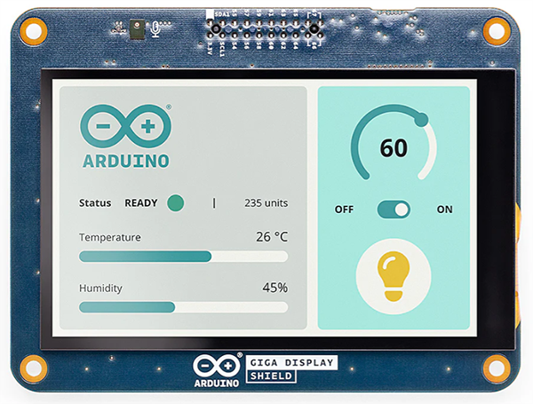 Giga Display Shield Bundle - Arduino | Mouser