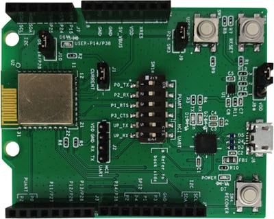 EZ-BLE WICED模組評估板 - Cypress | Mouser