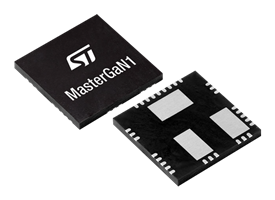 Now at Mouser: STMicroelectronics MASTERGAN1 Embeds Half-Bridge Driver with Two GaN Transistors