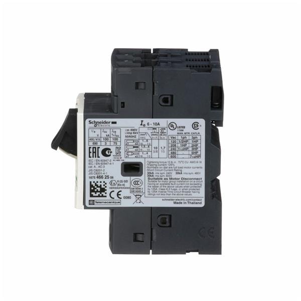 GV2ME14 Schneider Electric | Mouser 臺灣