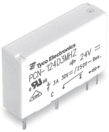 PCN-124D3MHZ,001 TE Connectivity | Mouser 臺灣